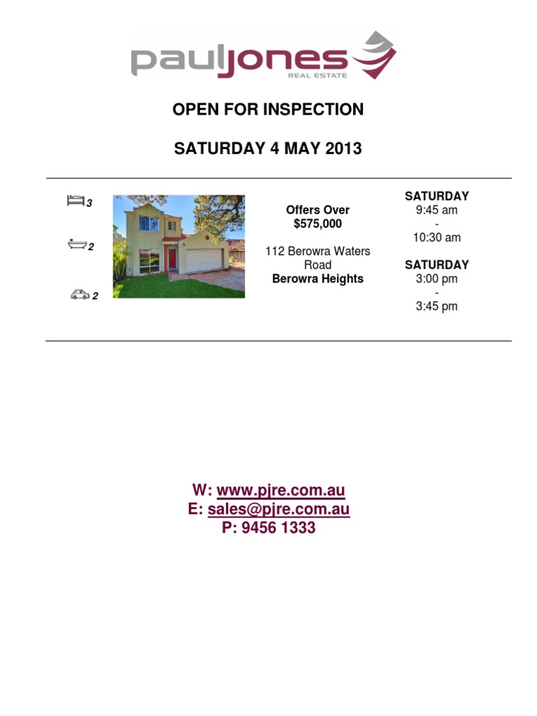 Open For Inspection | PDF