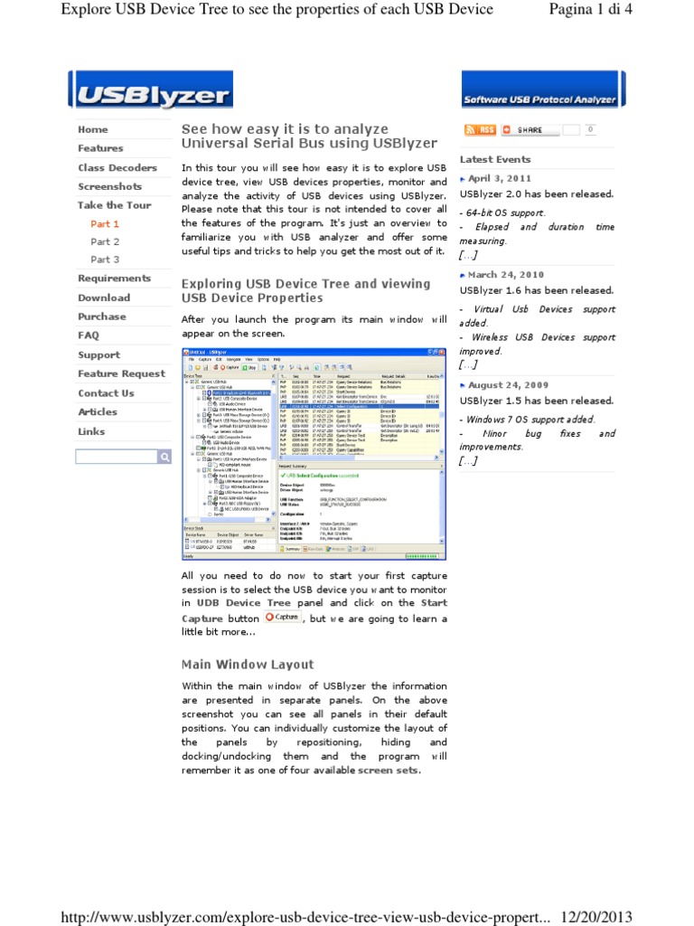 Usblyzer 1 | Download Free PDF | Usb | Computer Hardware