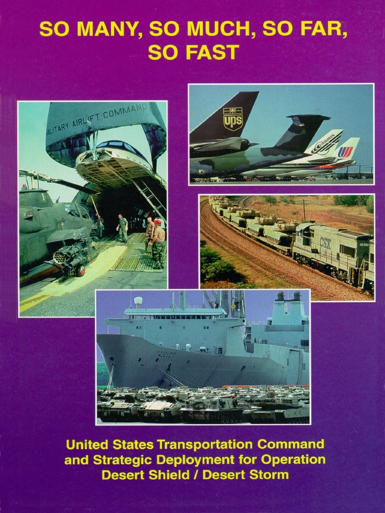 U.S. Transportation Command in Desert Storm | PDF | Military | Warfare