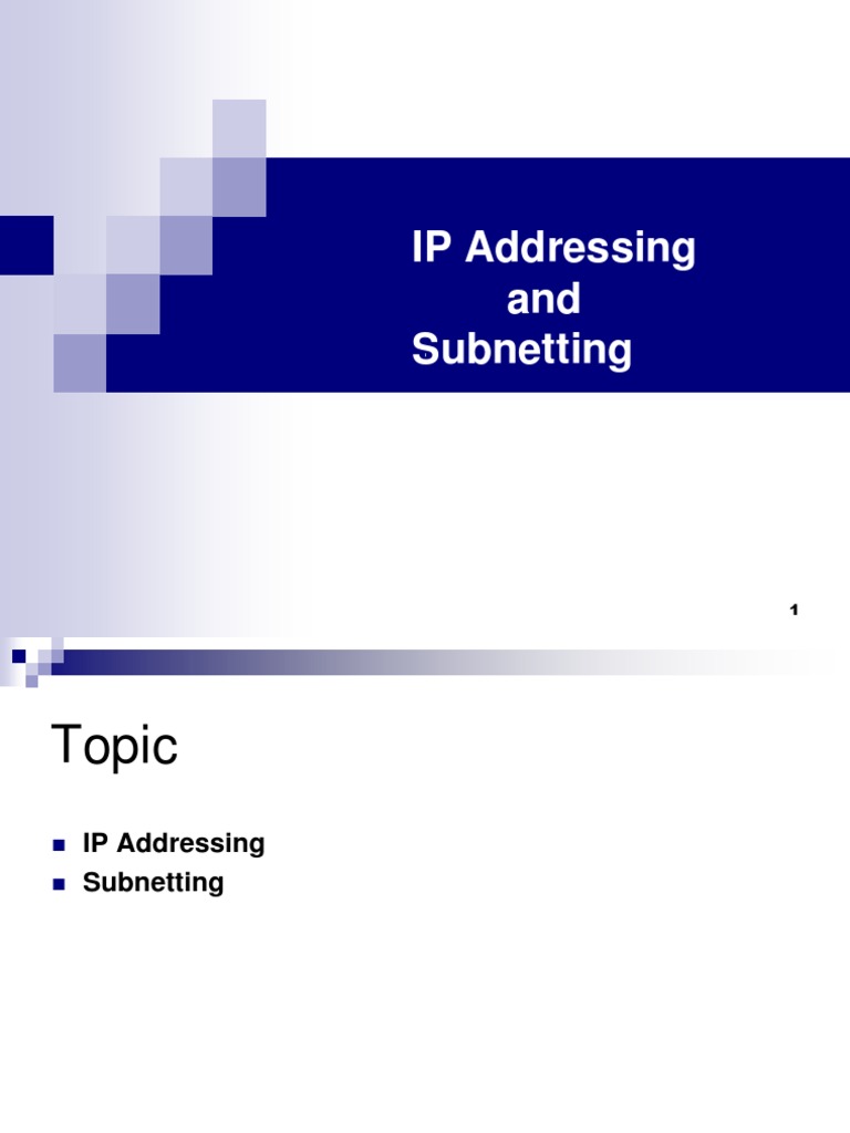 Lab 06 IP-Addressing | PDF | Network Layer Protocols | Ip Address