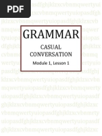 Three Dimensional Grammar Framework | PDF | Semantics | Verb