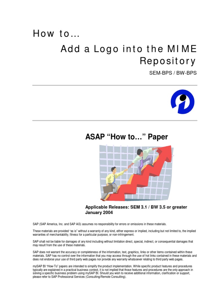 How To Add A Logo Into The MIME Repository | PDF | Career & Growth