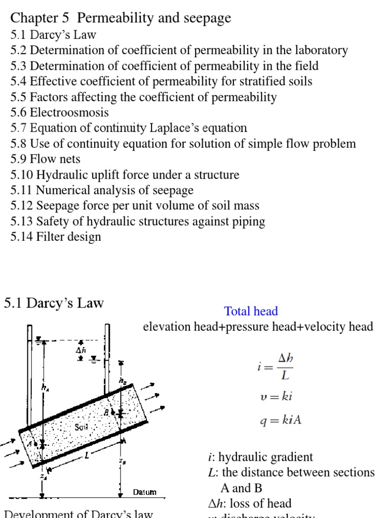 Permeability | PDF | Soil Mechanics | Permeability (Earth Sciences)