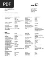 KSB Centrifugal Pumps | PDF | Pump | Bearing (Mechanical)