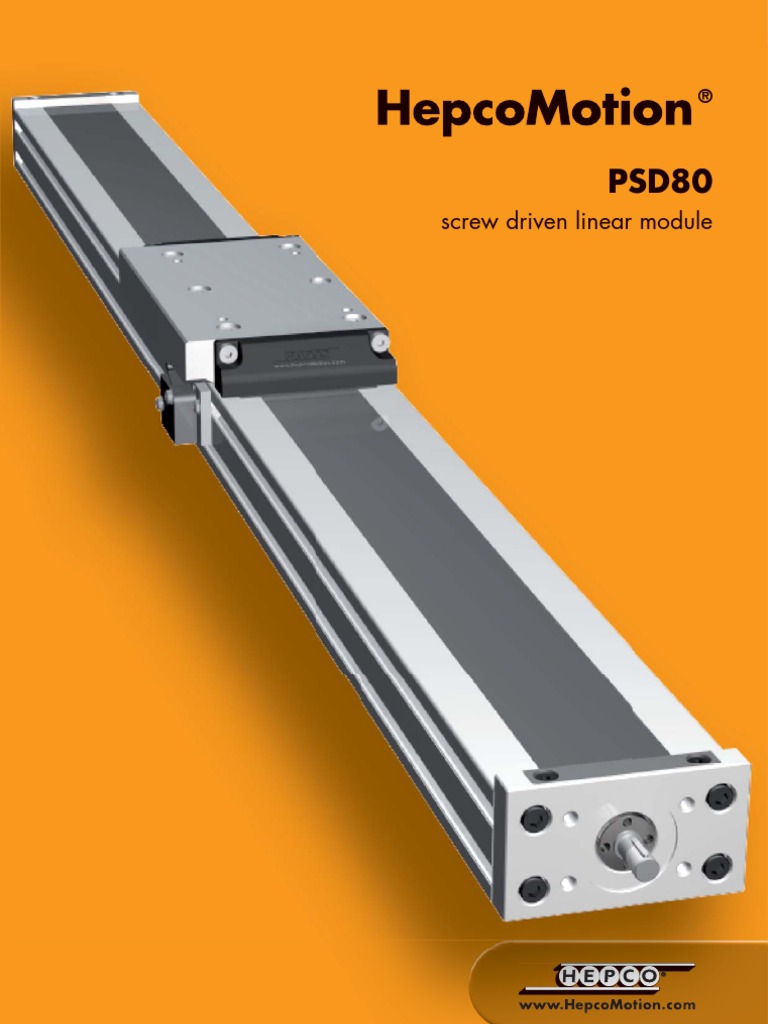 PSD80 01 UK (Sept 09) PDF | PDF | Screw | Cartesian Coordinate System