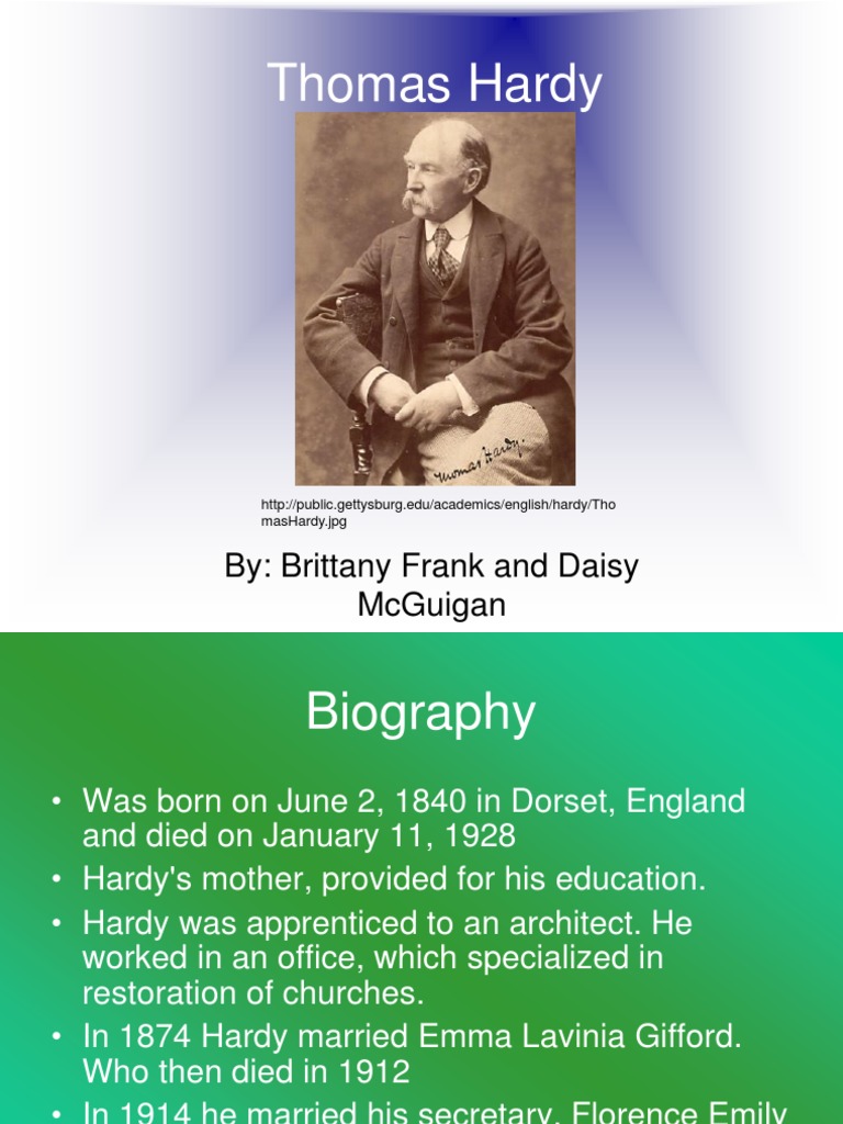 Thomas Hardy1 | Thomas Hardy | Novels