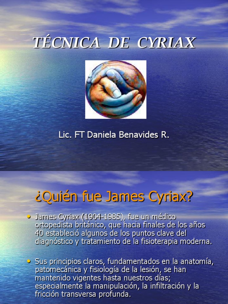Técnica de Cyriax | PDF | Hombro | Dolor
