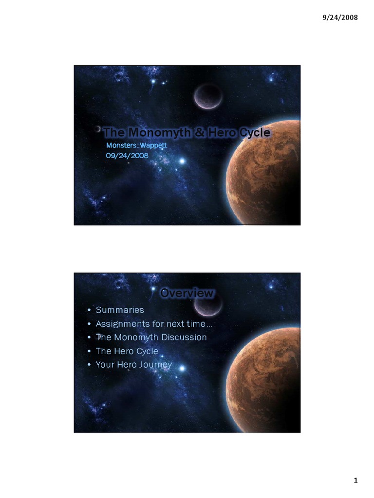 Understanding the Hero's Cycle | PDF | Hero | Mythology