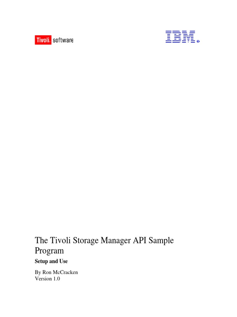 Tsm Api Sample Pdf Installation Computer Programs Command Line Interface