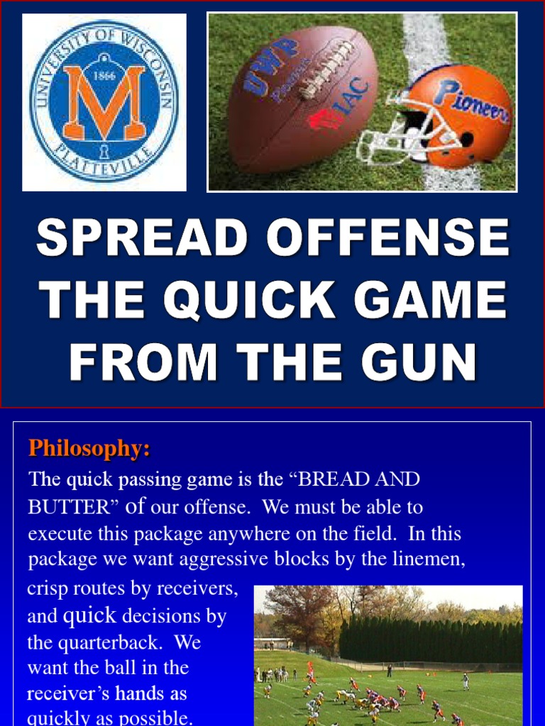 Quick Passing Game Strategies in Football | PDF | Sport Variants ...