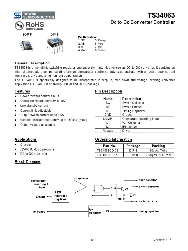 12V DC To 40V DC Converter Circuit Diagram | PDF | Direct Current ...