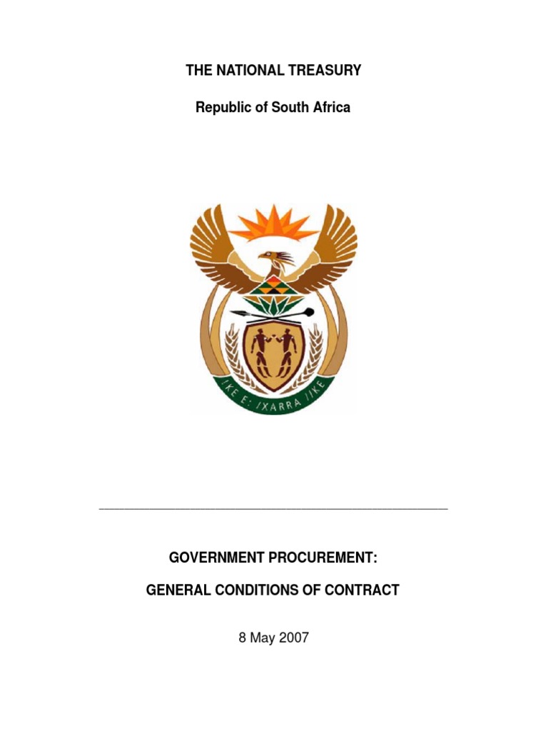 General Conditions of Contract | PDF | Mediation | Procurement