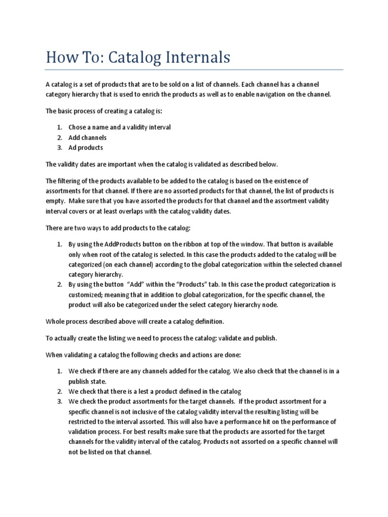 HowTo Catalog Internals | PDF | Xml Schema | Software Engineering