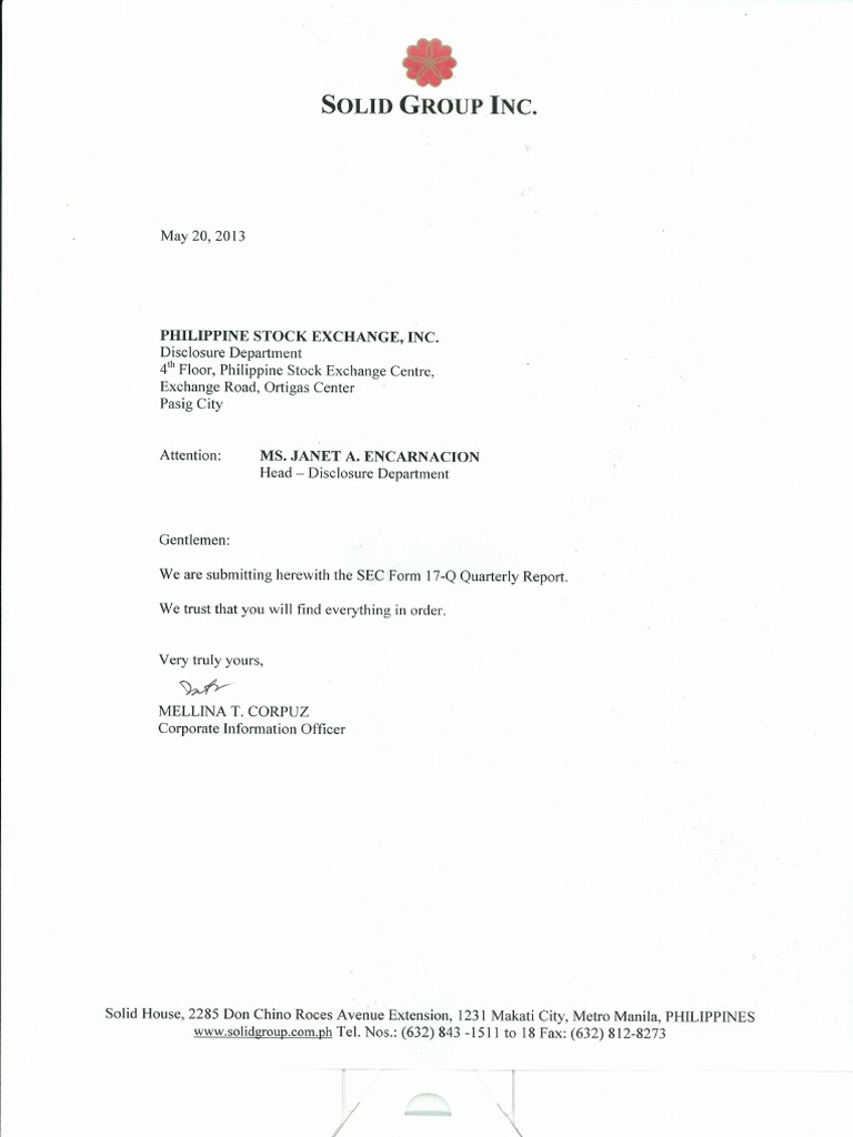 Solid Group Inc.: Philippine | Download Free PDF | Financial Statement ...