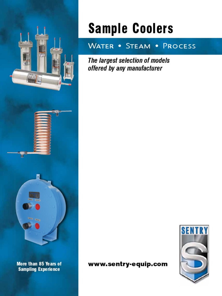Sample Coolers: Water - Steam - Process | PDF | Heat Exchanger ...