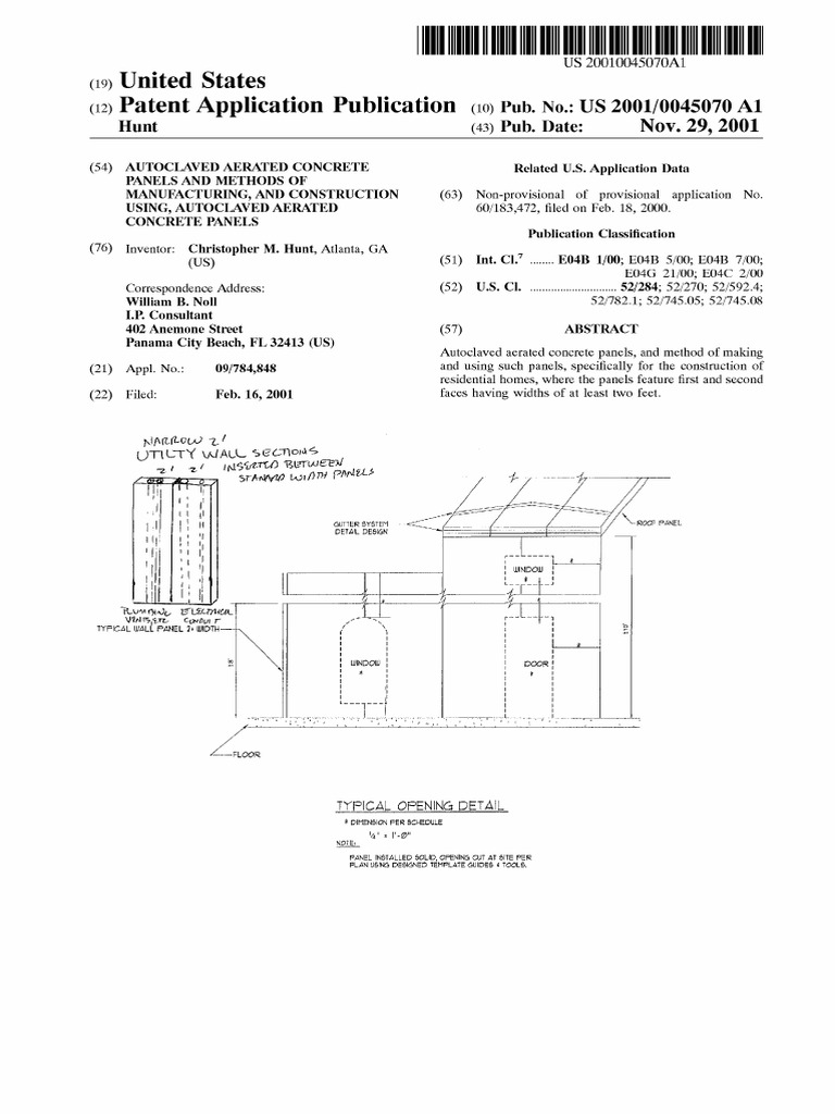 Autoclaved Aerated Concrete Panel System for Residential Home ...