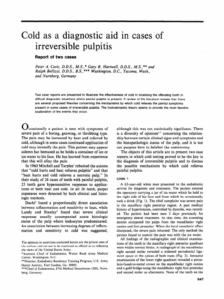 Cold Test | PDF | Self-Improvement | Science & Mathematics