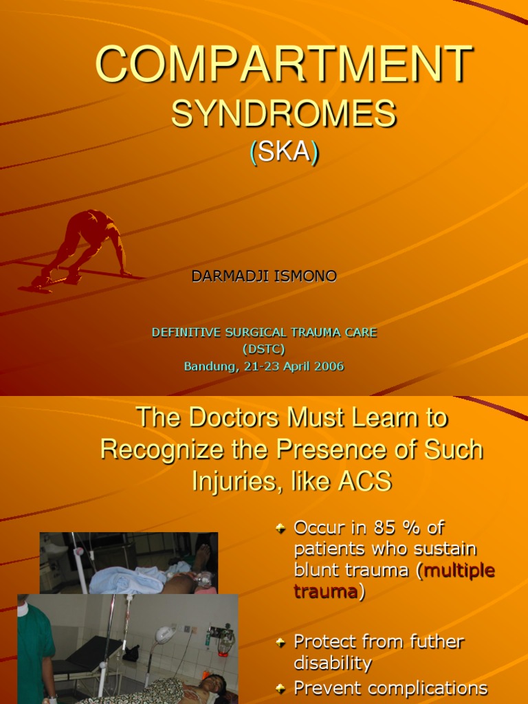 Compartment Syndromes | PDF | Ischemia | Health Sciences