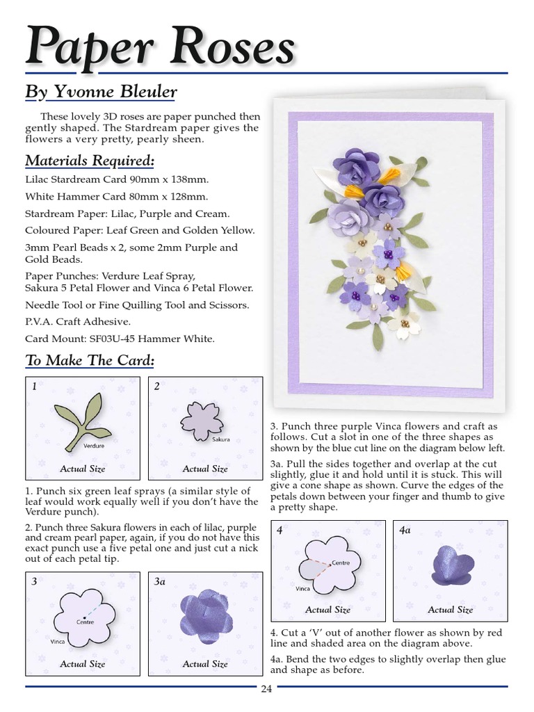 Paper Roses: by Yvonne Bleuler | Download Free PDF | Subscription ...