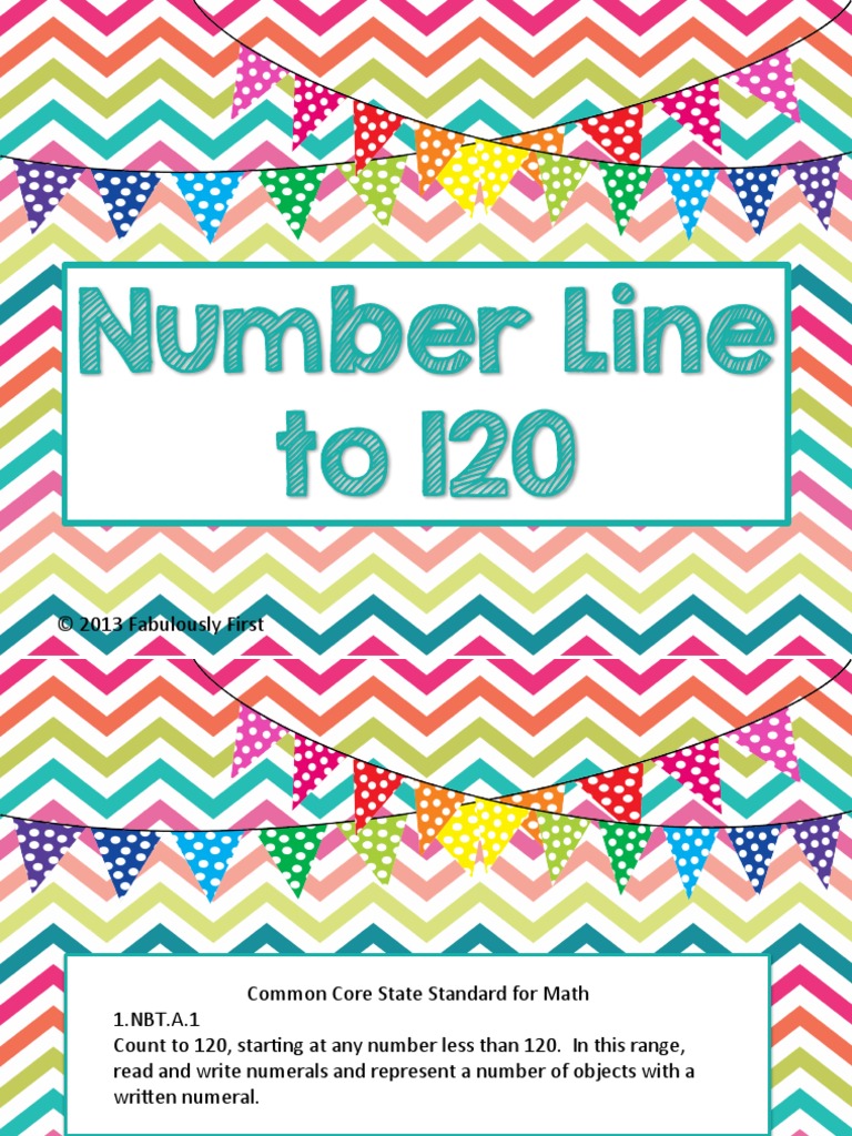 Number Line Freebie | PDF