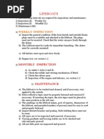 LSA and FFE Onboard As Per SOLAS | PDF | Equipment | Manufactured Goods