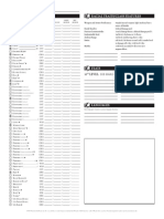 Spycraft RPG Character Sheet | PDF | Military Technology | Projectile ...