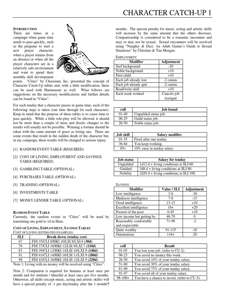 Catch Up Tables | PDF | Gambling | Usury