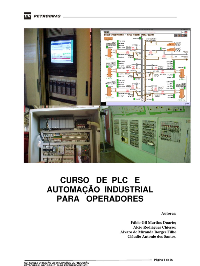Apostila Curso Plc Automa O Pdf Controlador Lógico Programável