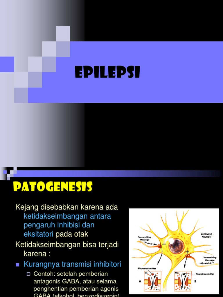 Epilepsi Patofisiologi Dan Manifestasi Klinik | PDF