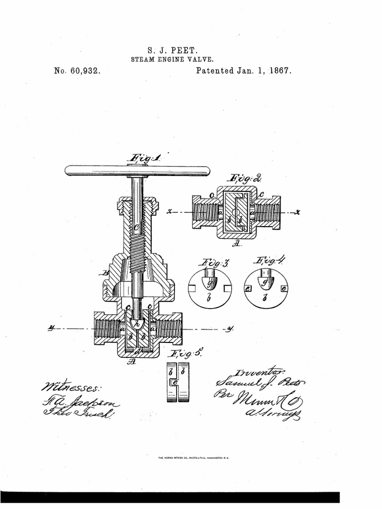 No. 60,932. - Patented Jan: 1, "1867.: S. J . PEET | Download Free PDF ...