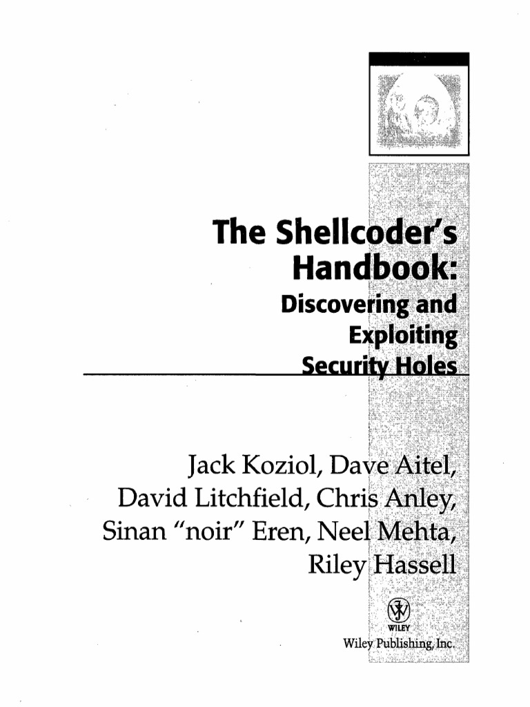 The Shellcoder's Handbook | PDF | Computer Engineering | Areas Of ...