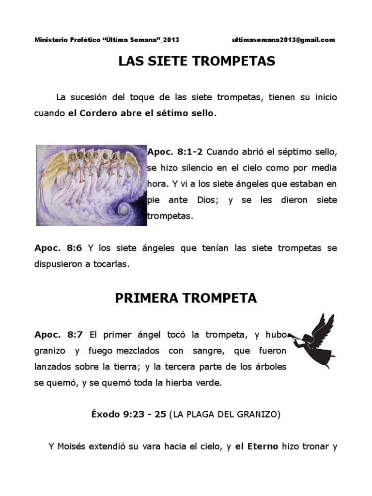Las Siete Trompetas de Apocalipsis | PDF | Naturaleza | Science