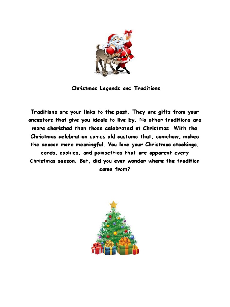 Christmas Legends and Traditions | PDF | Santa Claus | Christmas