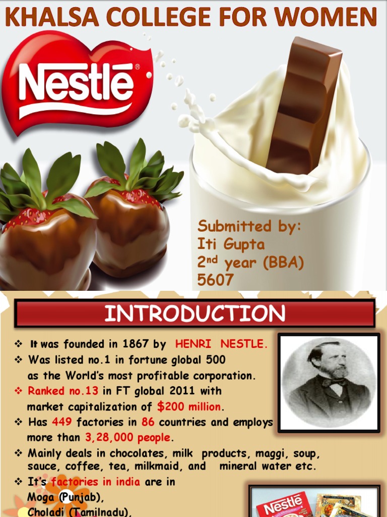 Social Responsibility of Nestle | PDF | Nestlé | Agriculture