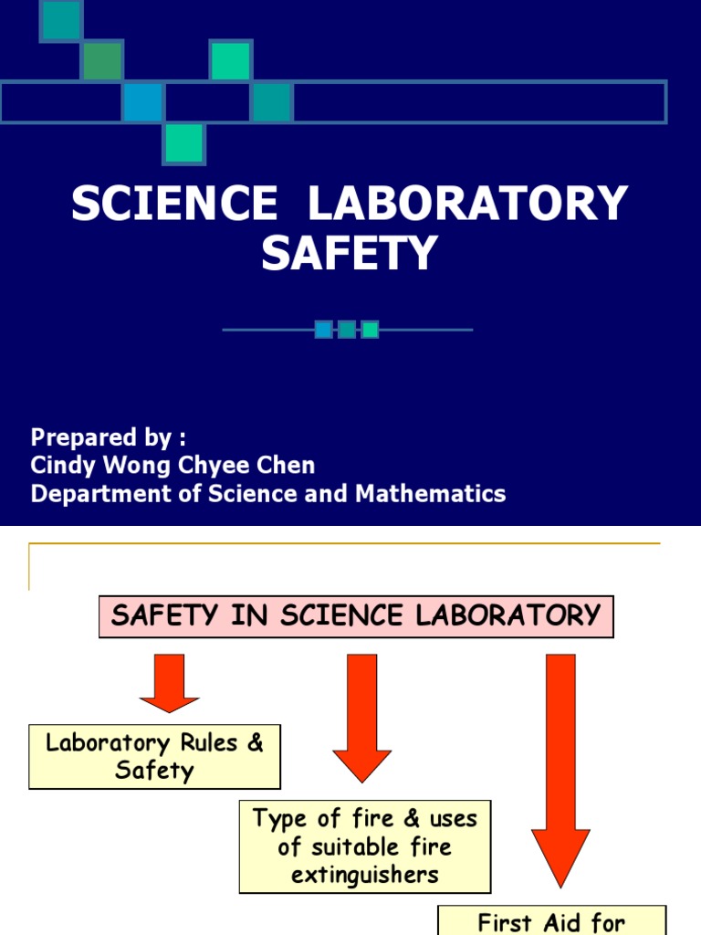 Science Laboratory Safety | PDF | Laboratories | Fires