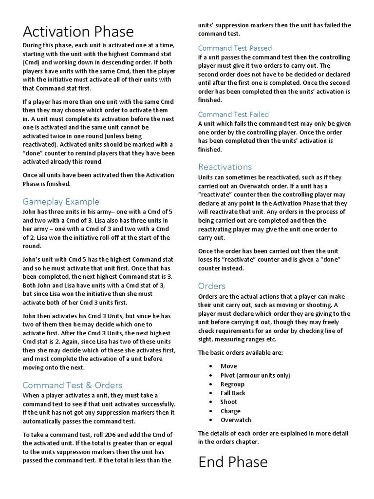 Activation Phase | Download Free PDF | Leisure