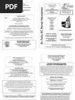 Order of Mass: English Text Guide | PDF | Mass (Liturgy) | God The Father