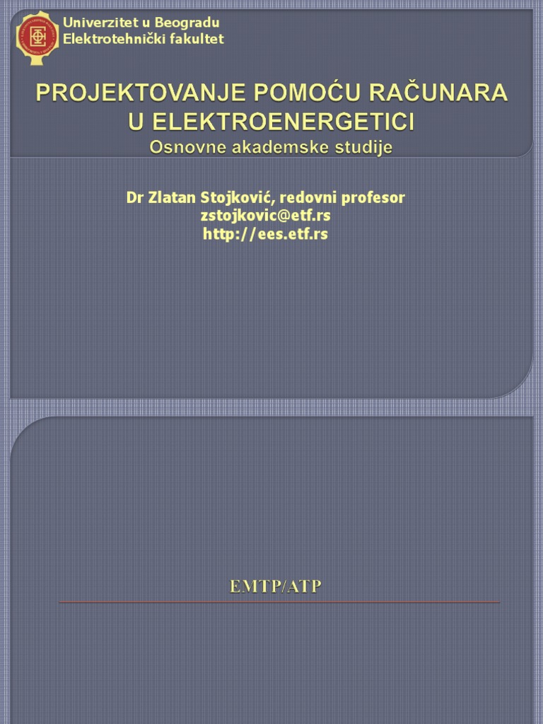 7 Emtp, Atp | PDF