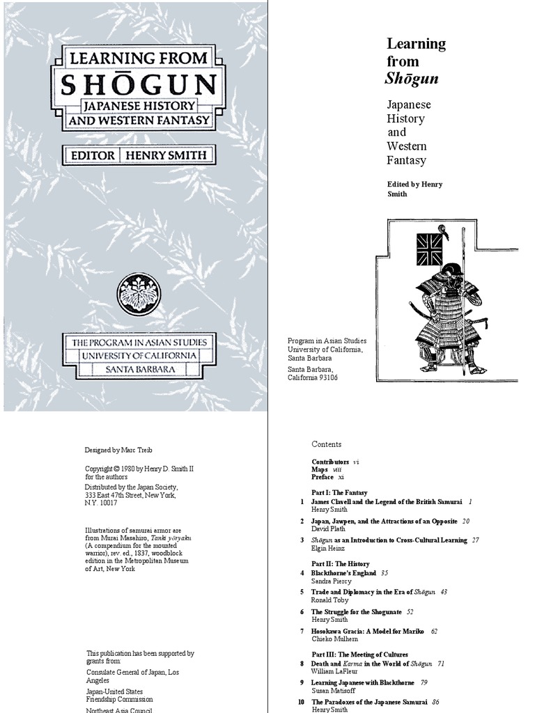 Learning From Shogun | PDF | Japan