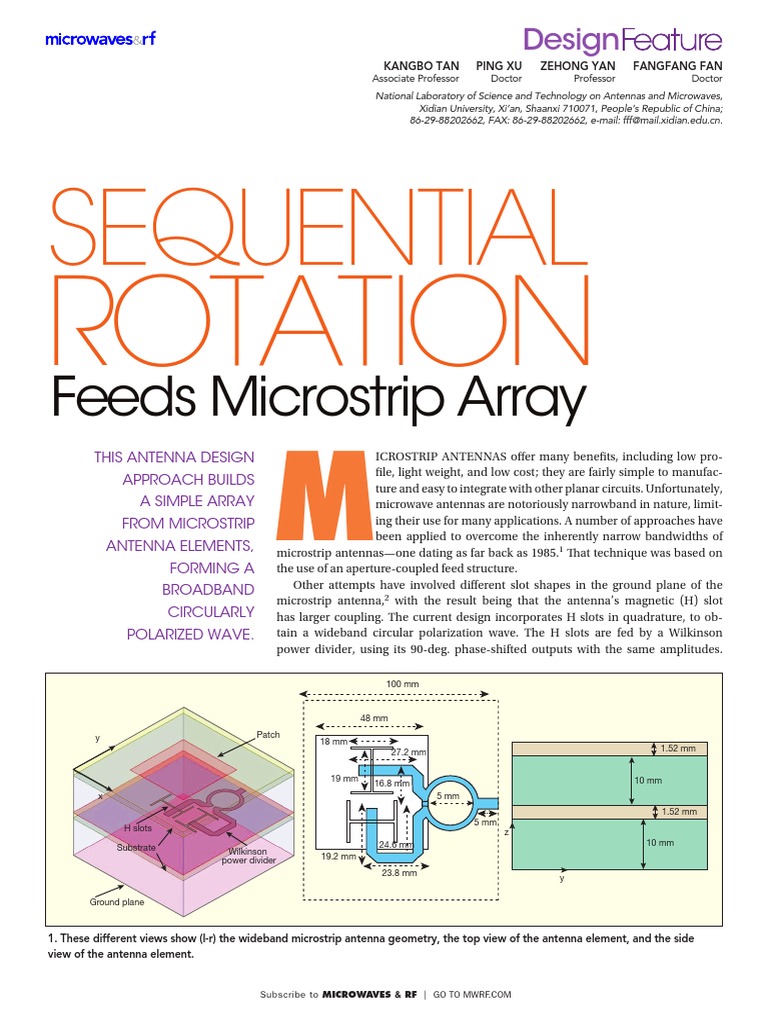 Sequential Rotation | PDF | Antenna (Radio) | Polarization (Waves)