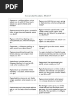 100 Conversation Questions | PDF