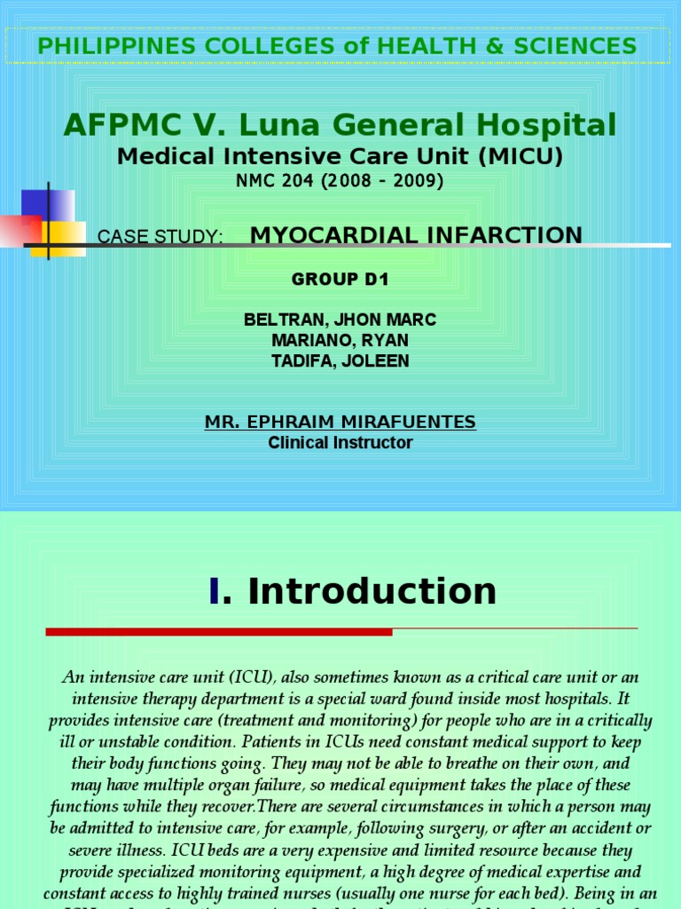 MICU case study presentation | Heart Valve | Ventricle (Heart)