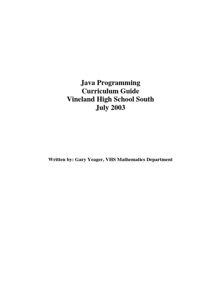 Learning Java | PDF | Computer Program | Programming