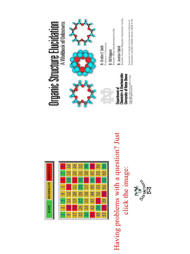 Organic Structure Elucidation Workbook | PDF