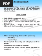 HTML Full Notes | PDF