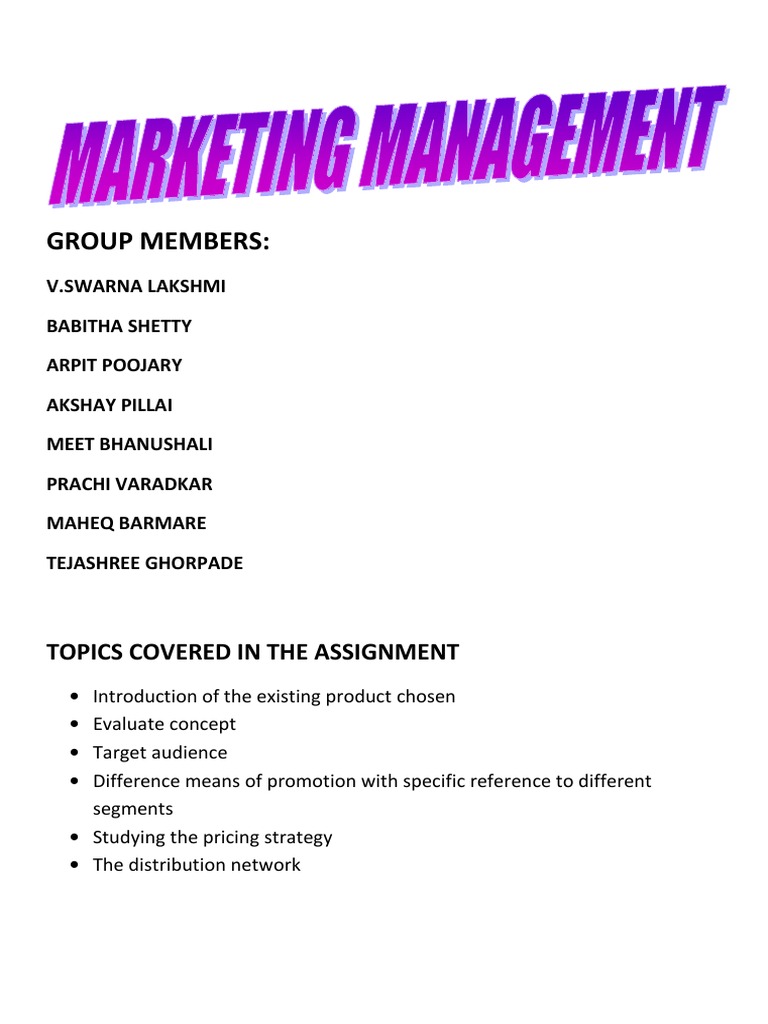 Marketing Management Assignment On Hero Motor Corp | PDF | Promotion ...