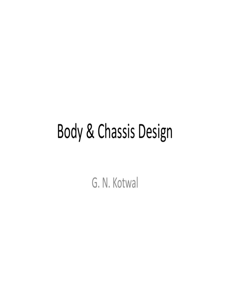 Body & Chassis Design | PDF | Wind Tunnel | Aerodynamics