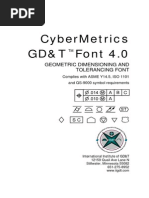 Verisurf GD&T Font | PDF