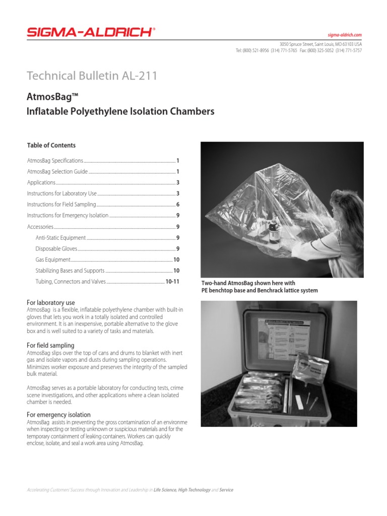 Atmosbag Specification | PDF | Atmosphere Of Earth | Carbon Dioxide