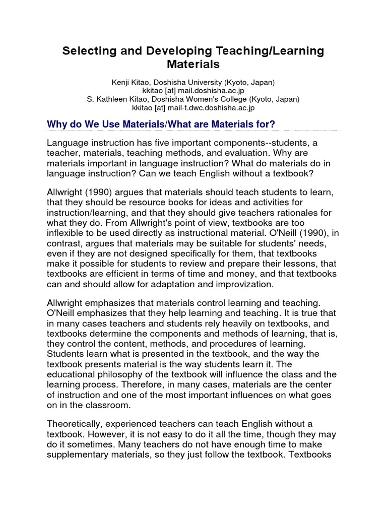 Selecting and Developing Teaching | PDF | Textbook | Teachers